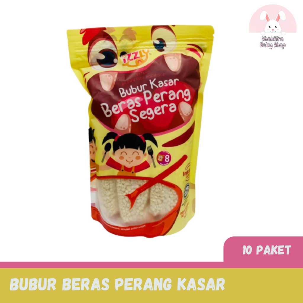 BUBUR BERAS PERANG KASAR IZZLY BABYFOOD | Shopee Malaysia