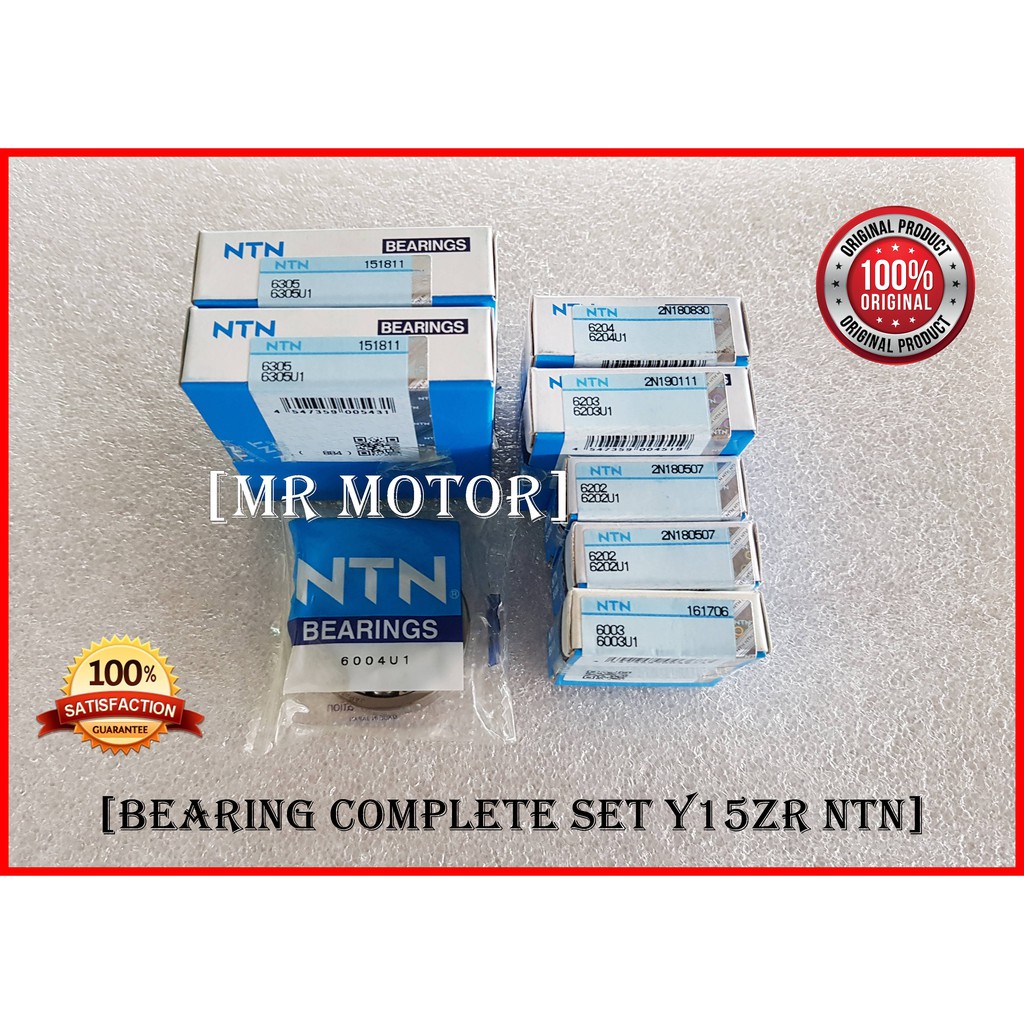 [100% Original] Bearing Engine Y15 Y15zr SET NTN | Shopee Malaysia
