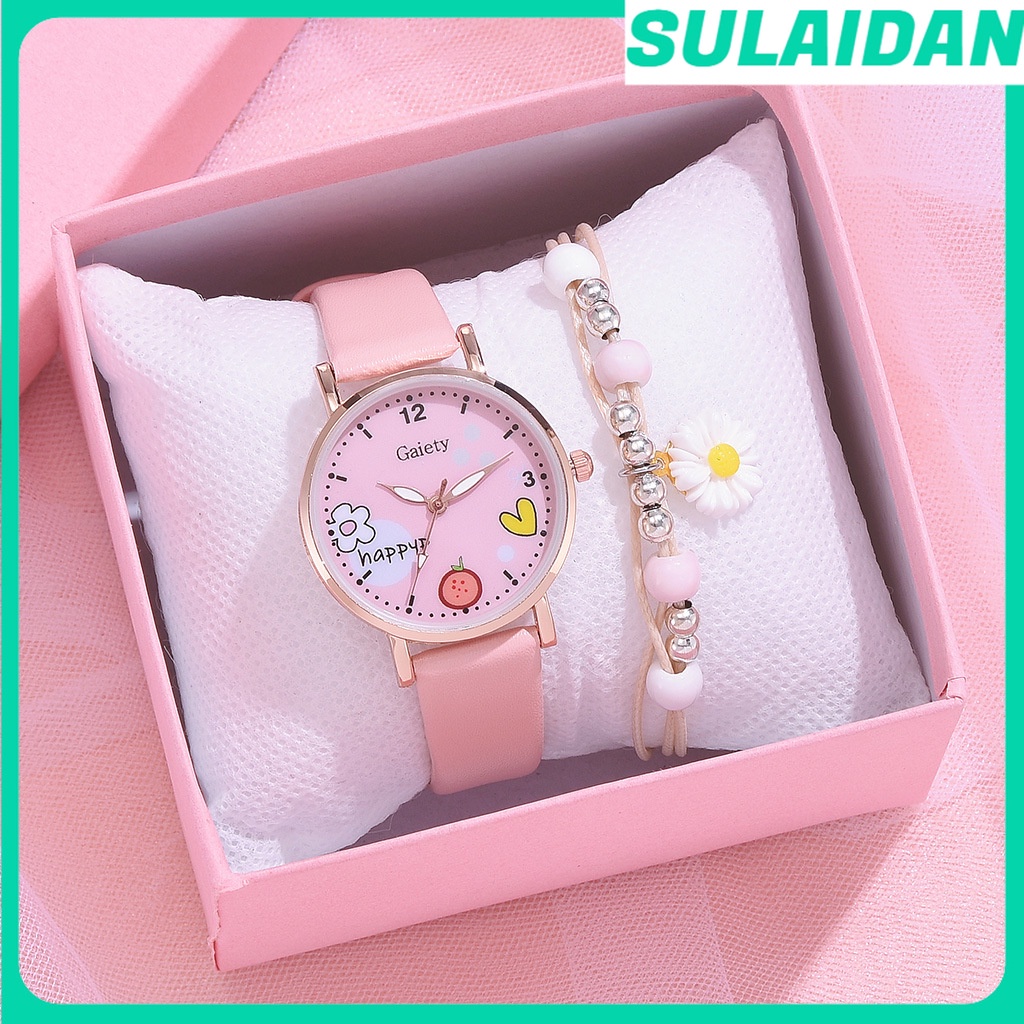 New Women's Watch Korean Trend Jam Tangan Perempuan Quartz Watches ...
