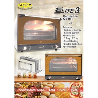 SONER ELITE 3 (ELECTRIC CONVECTION OVEN) | Shopee Malaysia