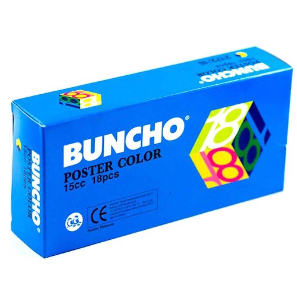 Buncho 15cc Poster Colour 18 Colours | Shopee Malaysia
