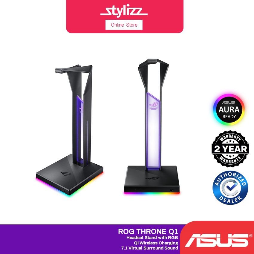 Asus ROG Throne/Throne Qi With Wireless Charging Headset Stand - 7.1 ...