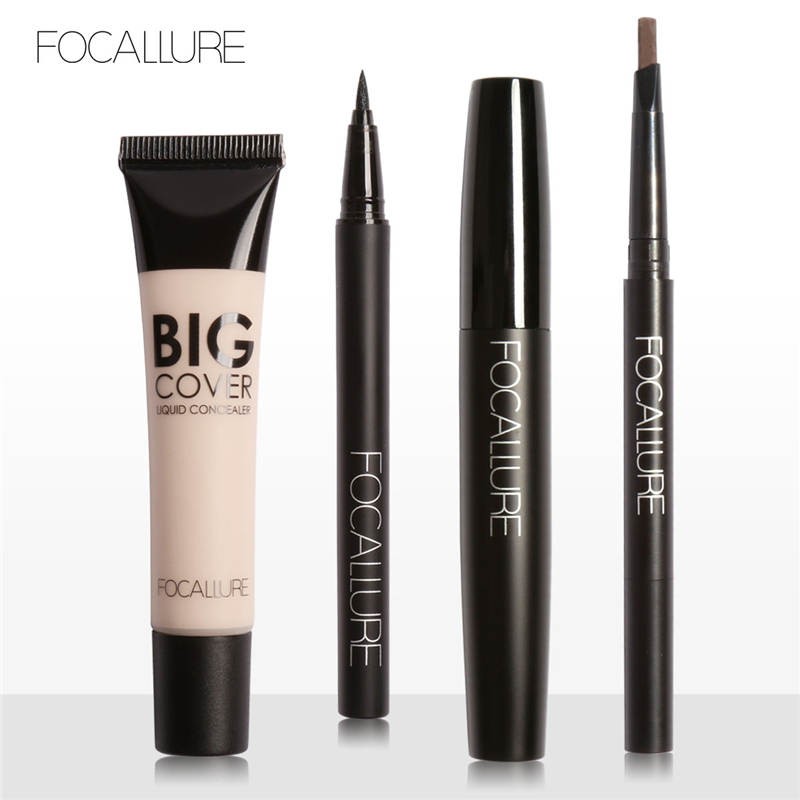 FOCALLURE Concealer Cosmetics Facial Makeup Set (4 Pcs) | Shopee Malaysia