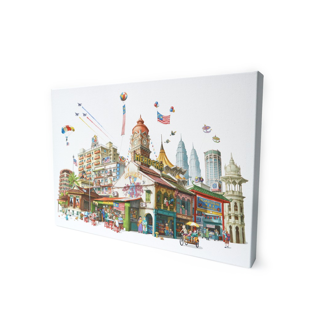 Loka Made 61st Merdeka Canvas | Shopee Malaysia