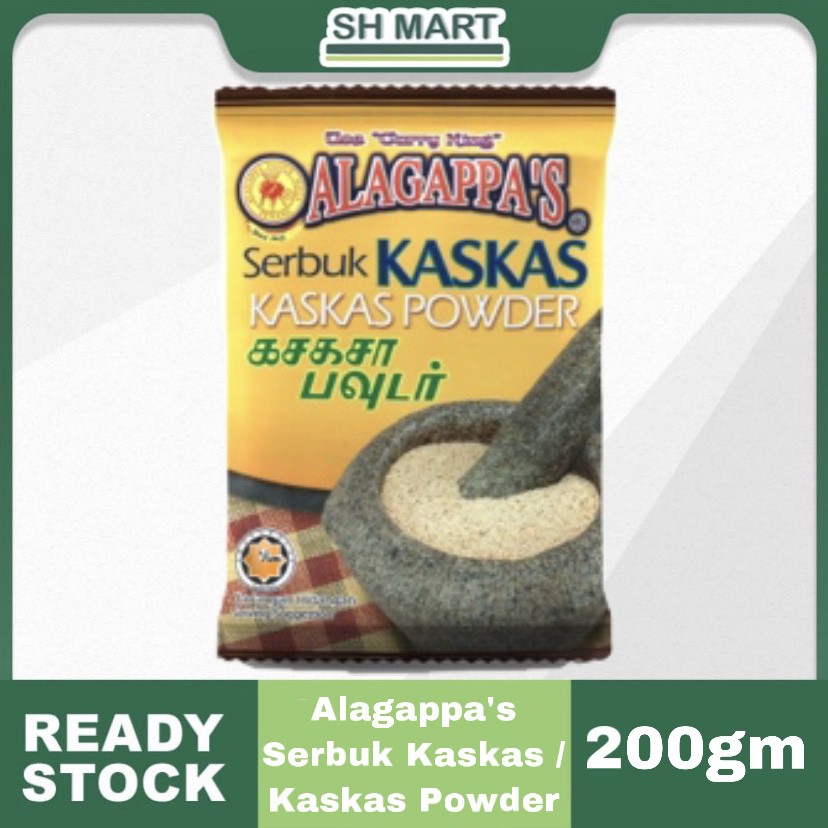 Alagappa's Serbuk KasKas / KasKas Powder (200g) | Shopee Malaysia