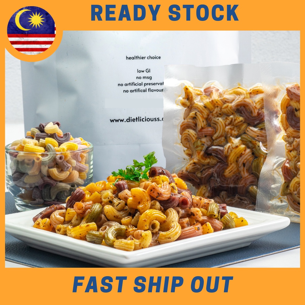 DIETLICIOUSS ITALIAN VEGGIE PASTA (100G) HEALTHY FOOD READY TO EAT MRTE ...