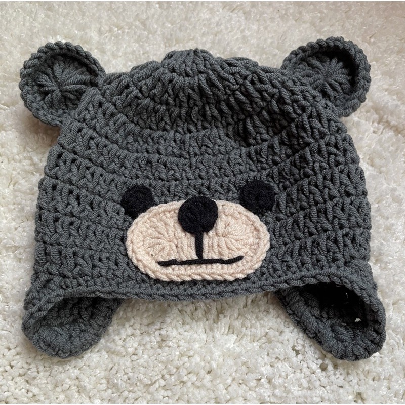 TOPI KAIT BUDAK / TOPI KAIT NAMA / CROCHET HAT / BEANIE (BOLEH LETAK ...