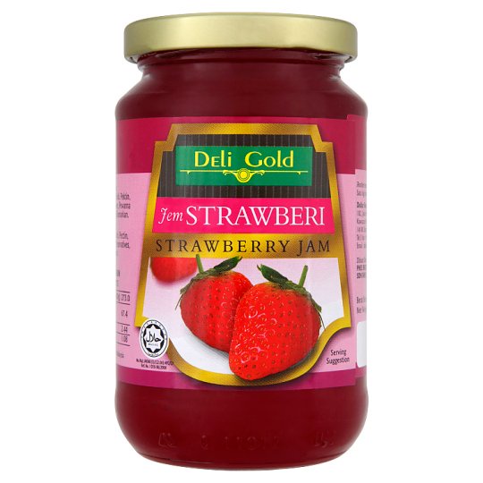 Deli Gold Fruit Jam Strawberry 450G | Shopee Malaysia