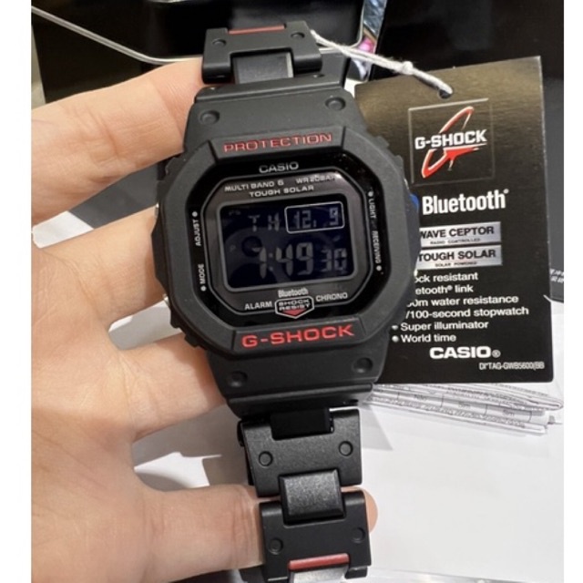 [CASIO G-SHOCK] CASIO G-SHOCK TOUGH SOLAR GW-B5600HR-1 / GW-B5600 ...