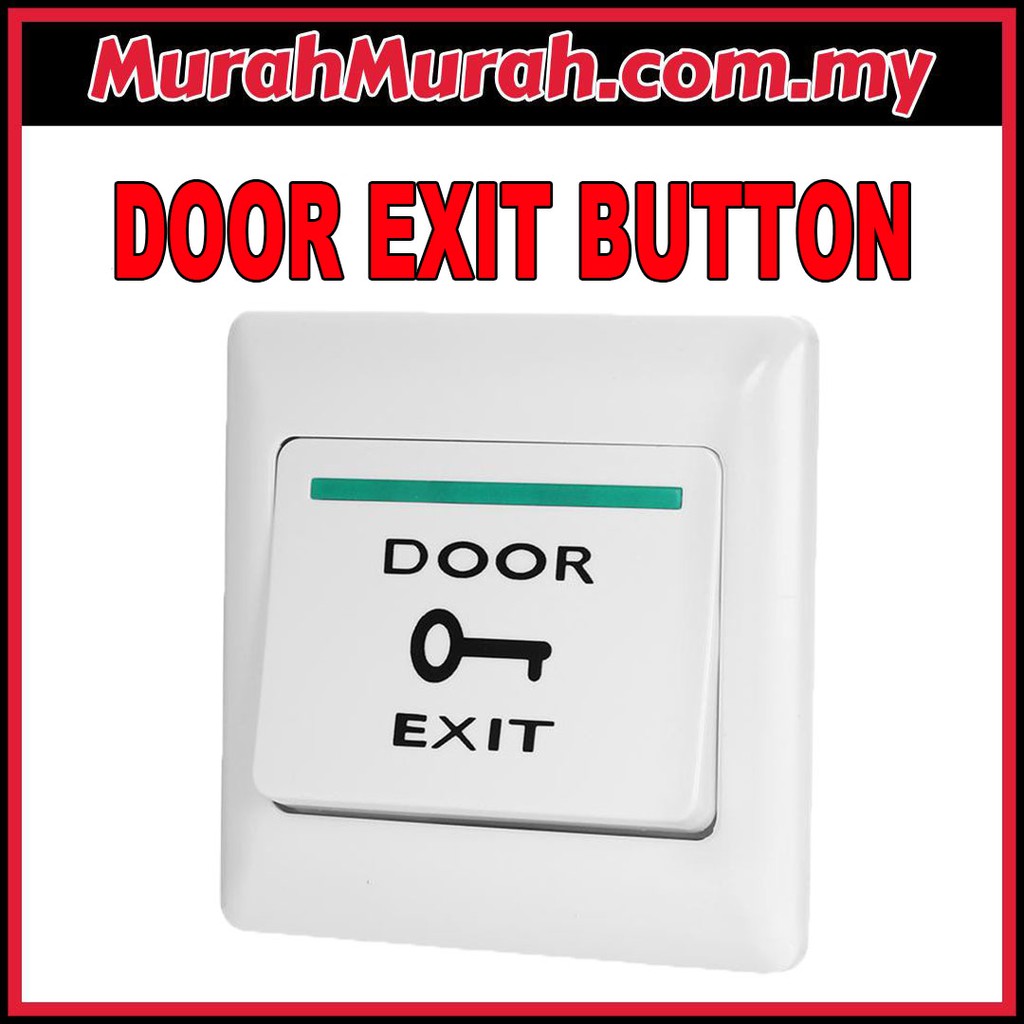 Door Exit Push Button Panel for Door Access Control Electronic Door ...