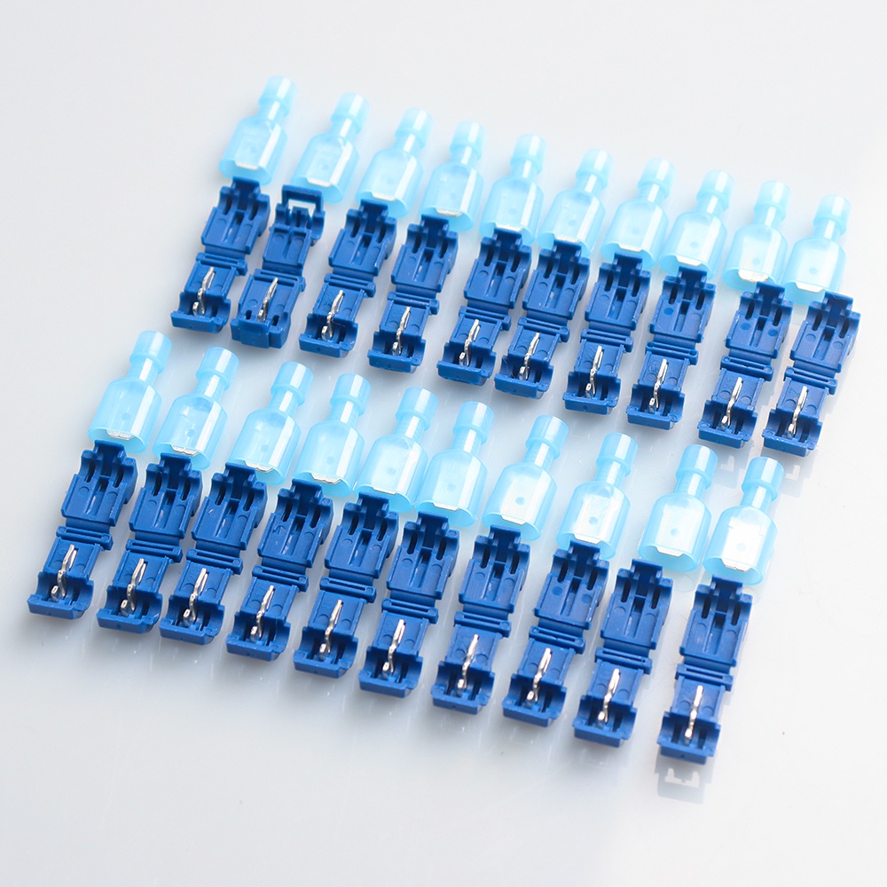 40PCS T-Tap Wire Connectors, Self-Stripping Quick Splice Electrical ...