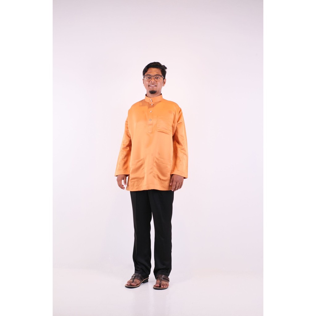 BAJU MELAYU SAHAJA HELAI PEARL SKIN LELAKI DEWASA | Shopee Malaysia