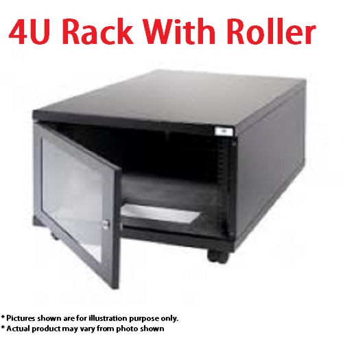 Hotdeal GrowV 4U 277x600x500mm Heavy Duty Floor Stand Equipment ...