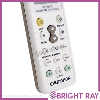 CHUNGHOP UNIVERSAL Remote Aircond A/C Remote Control With Torchlight ...