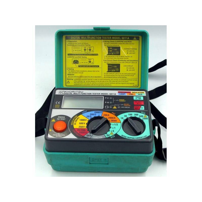 Kyoritsu 6011A Multi Function Testers ~ Original 👍 12 Months Warranty 👍 ...