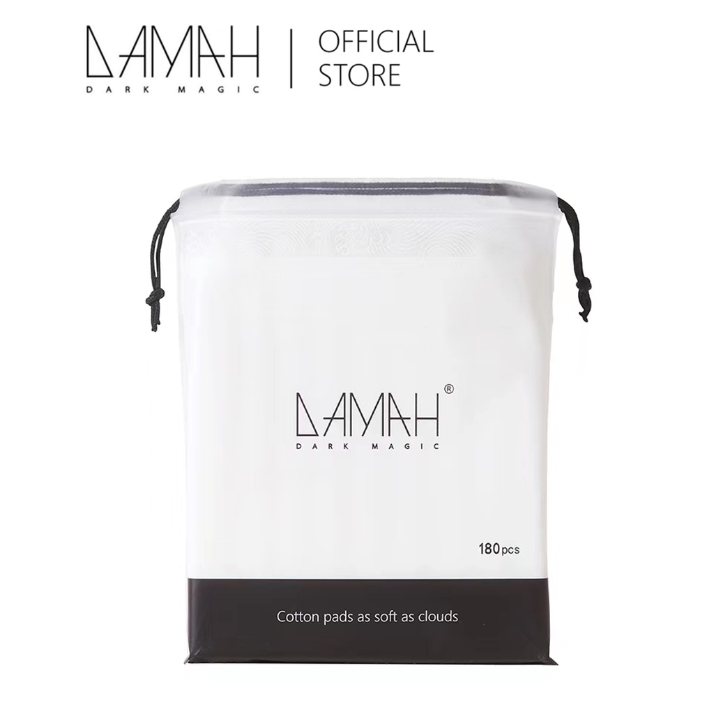 DAMAH Dark Magic Cotton Pad (180 Pcs) | Shopee Malaysia