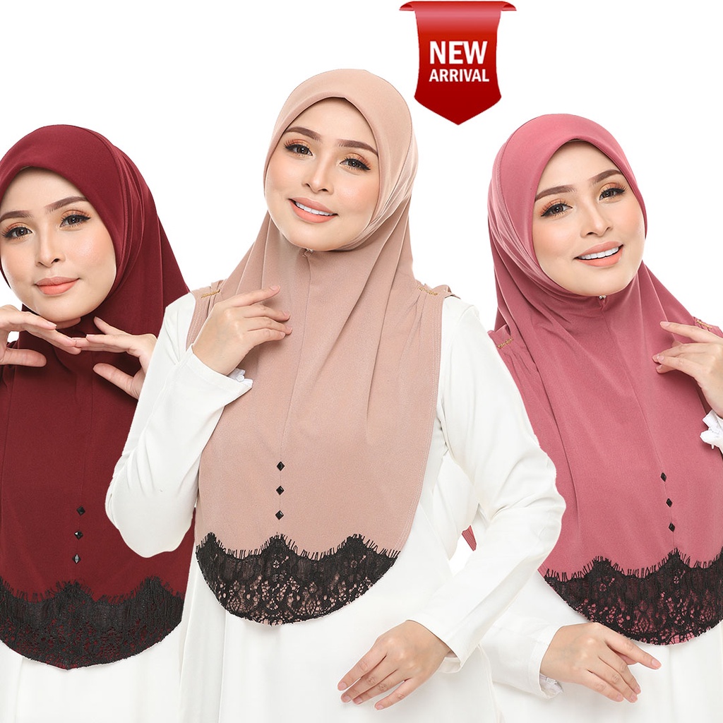 SARUNG SAFIYA LACE MOSSCREPE | AWNING SCUBA M\L | Shopee Malaysia