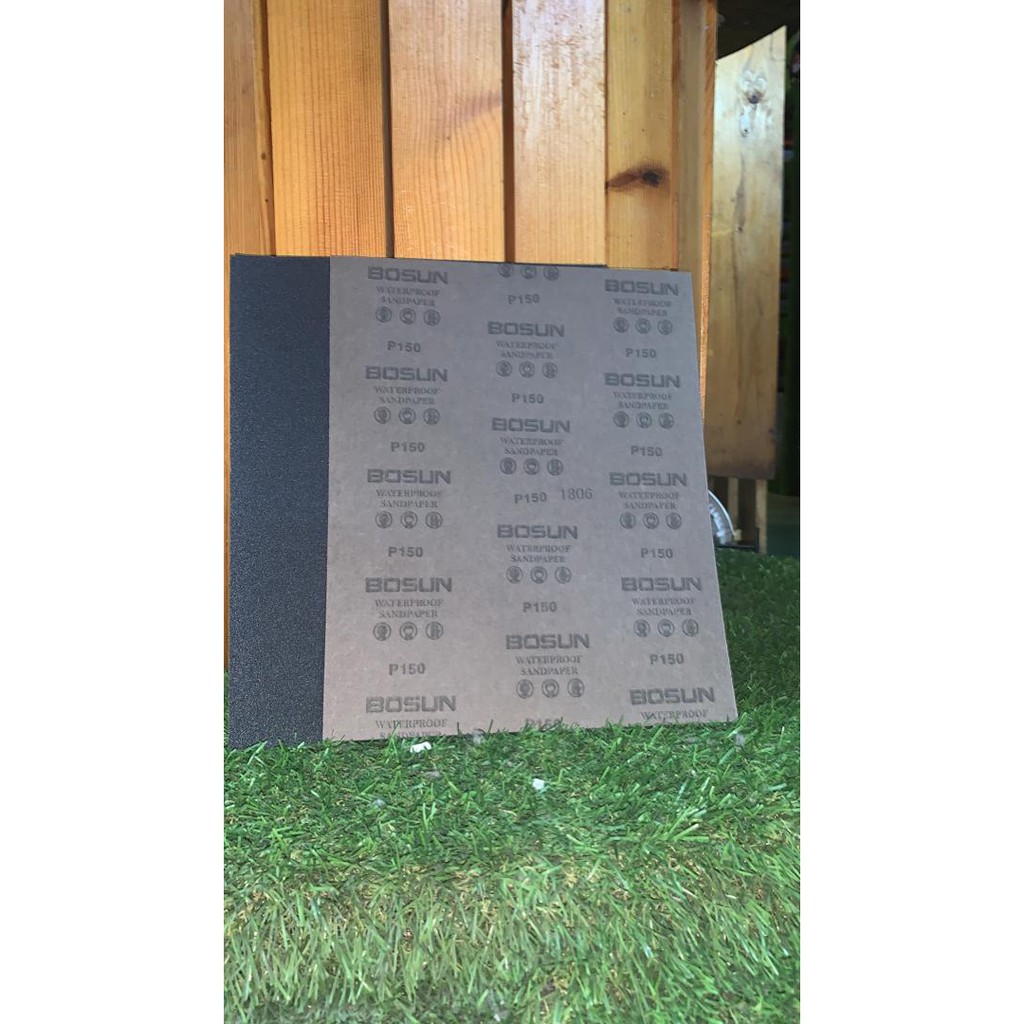 BOSUN WATERPROOF Abrasive Sand Paper Silicon Carbide Grit ( P80~P1500 ...