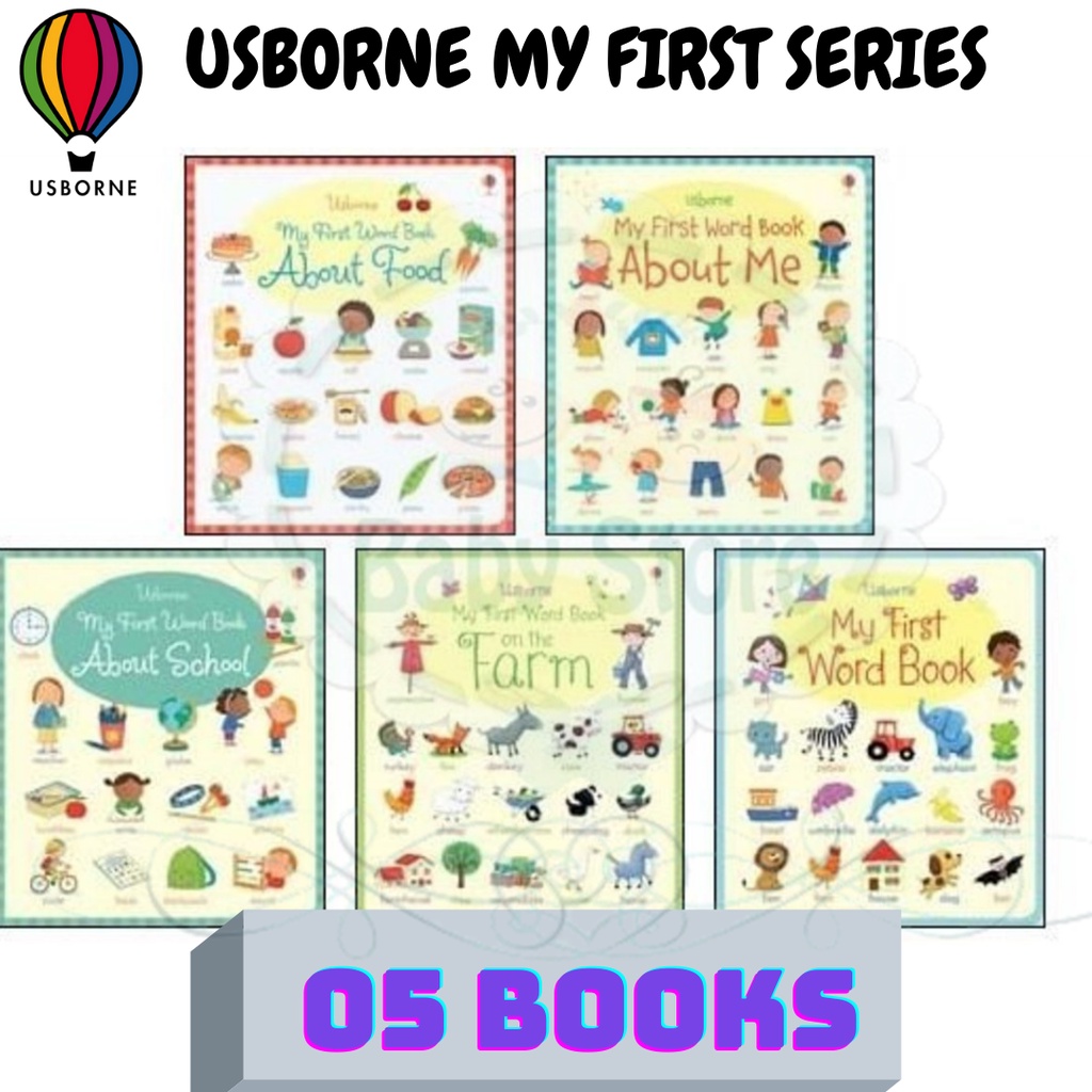 Usborne - My First Word Book (Hardcover) | Shopee Malaysia