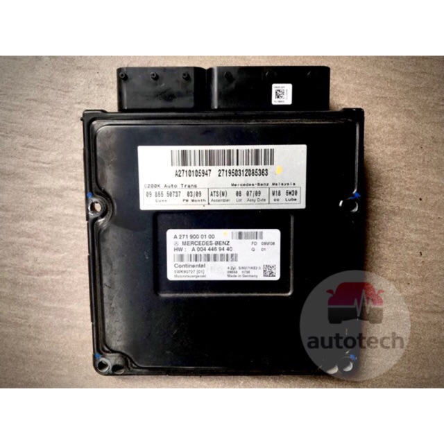 Mercedes Benz W204 Engine Control Unit ECU Module | Shopee Malaysia