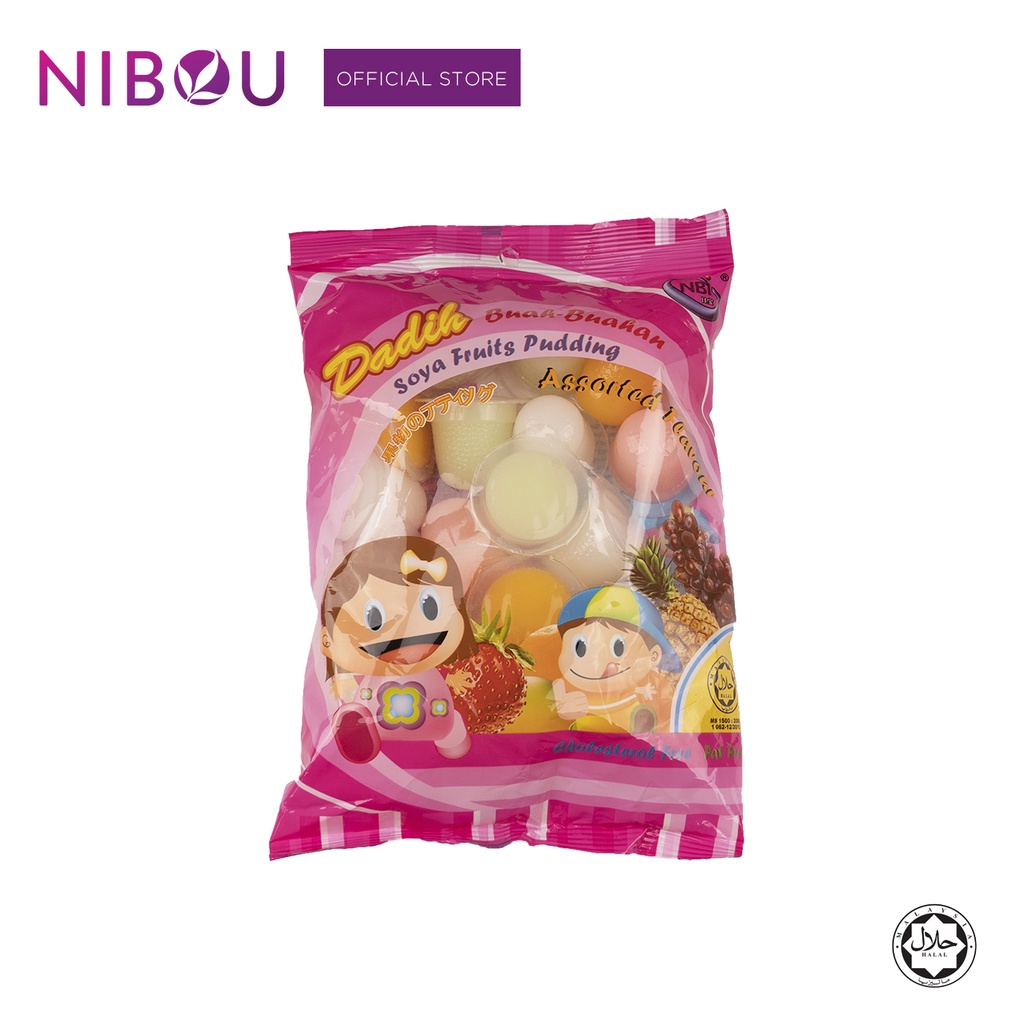 Nibou (NBI) DADIH Soya Fruits Pudding (16gm x 20's) | Shopee Malaysia