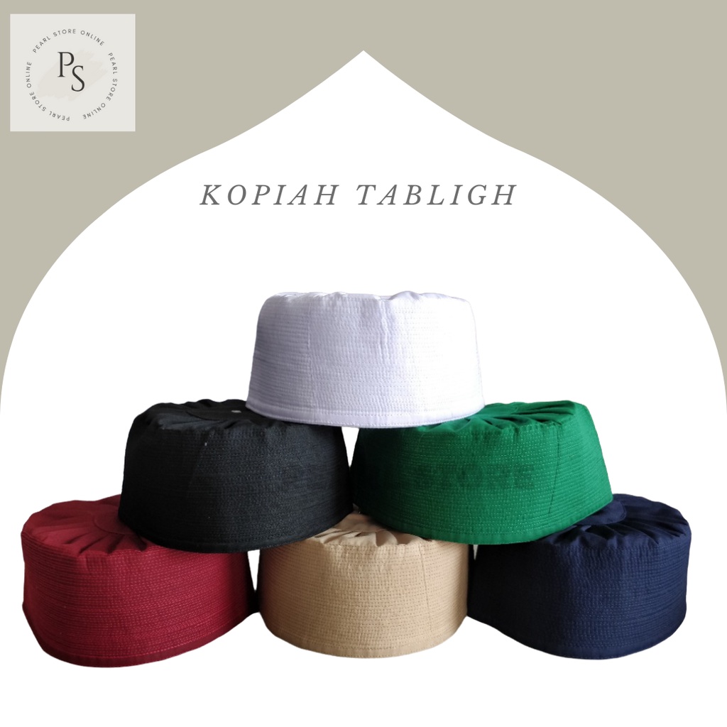 Kopiah Kain Tabligh/ Cotton Cap For Muslimin | Shopee Malaysia