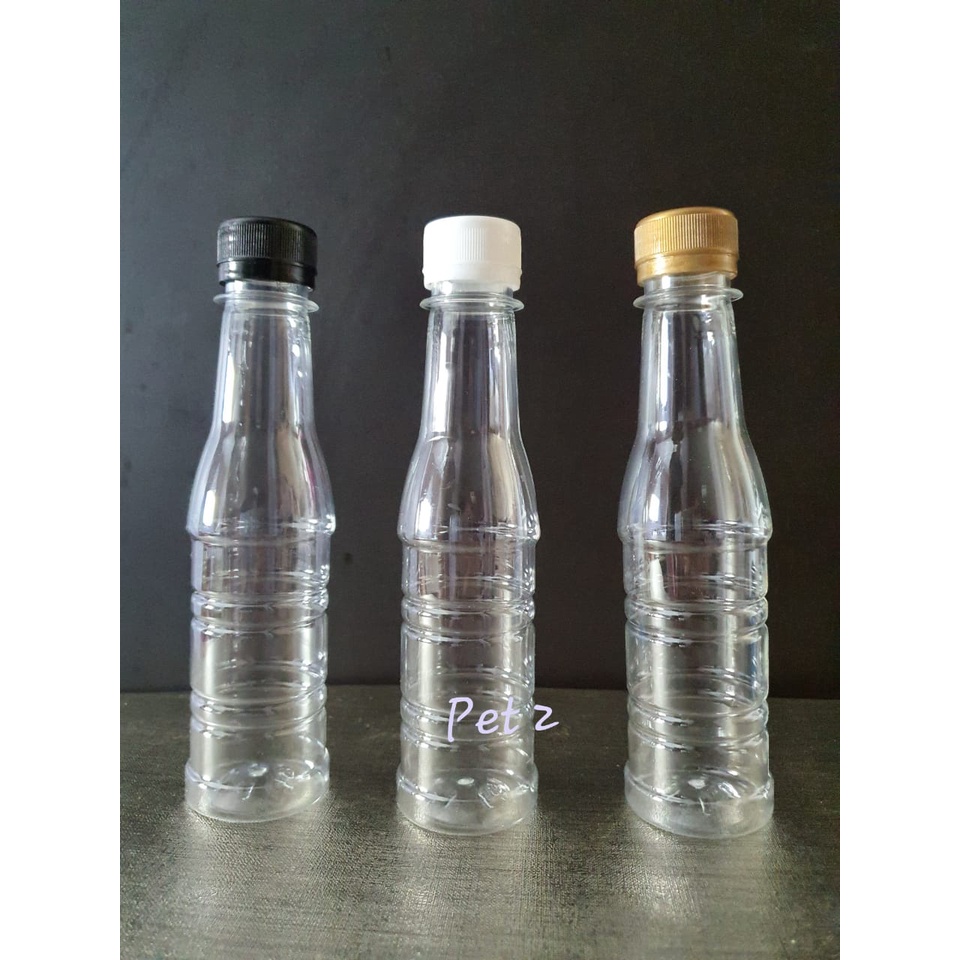 150ML KVS Plastic Bottle Botol Kosong Botol Flip Top Penutup Flip Top ...