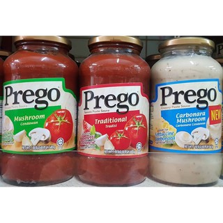 Prego Sos Pasta Berkrim Carbonara Mushroom (665g) | Shopee Malaysia