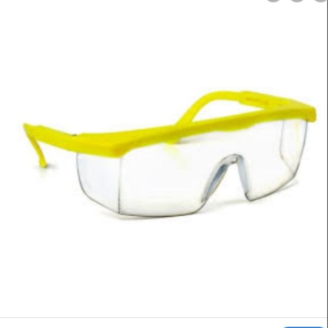 SAFETY GOOGLE (YELLOW FRAME) 护目镜 | Shopee Malaysia