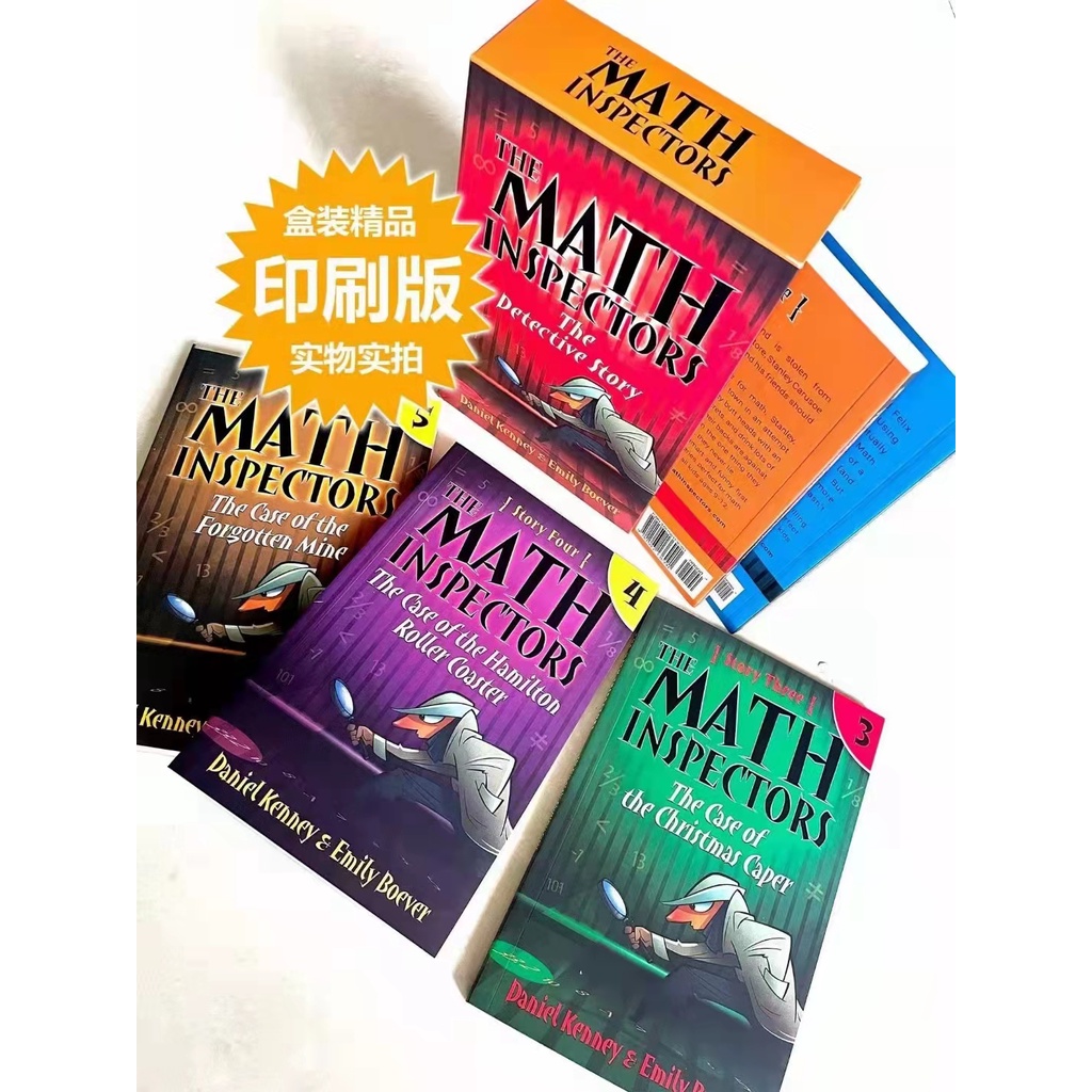 [READY STOCK] The Math Inspectors Boxed Set (5 Books) | Shopee Malaysia