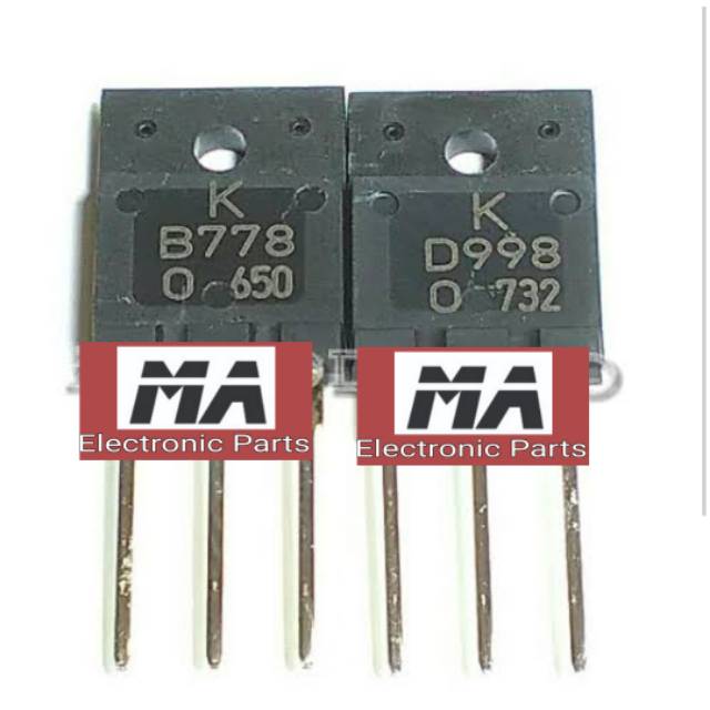 Original B778 & D998 Transistor | Shopee Malaysia