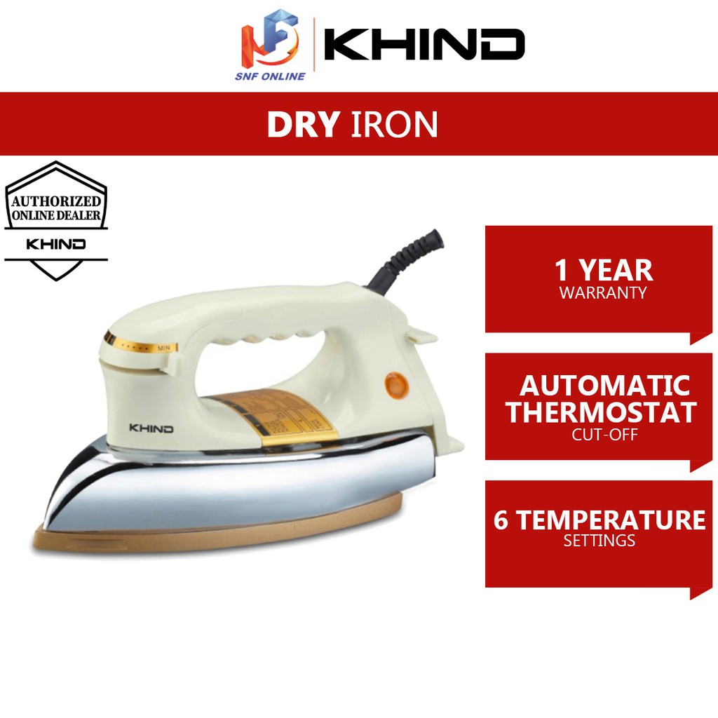 Khind Electric Dry Iron EI303 | Shopee Malaysia