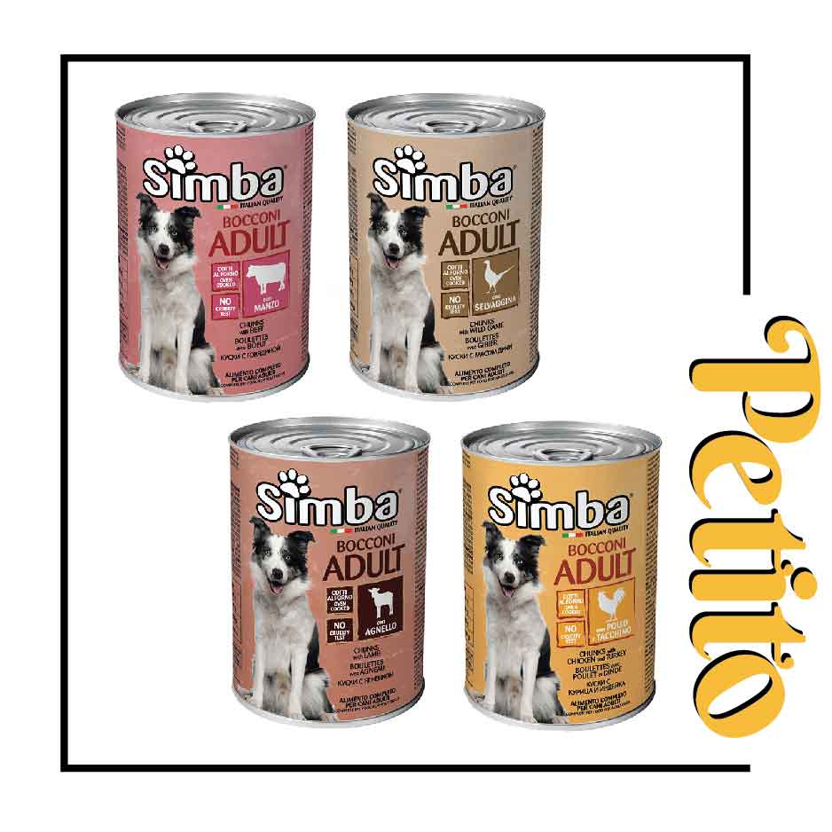 SIMBA Chunks With Chicken Turkey Dog Wet Food 415g | atelier-yuwa.ciao.jp