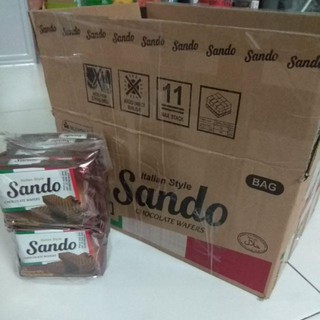 Sando Italian Chocolate Wafer 53.5g x 10 pack (1 Poly) | Shopee Malaysia