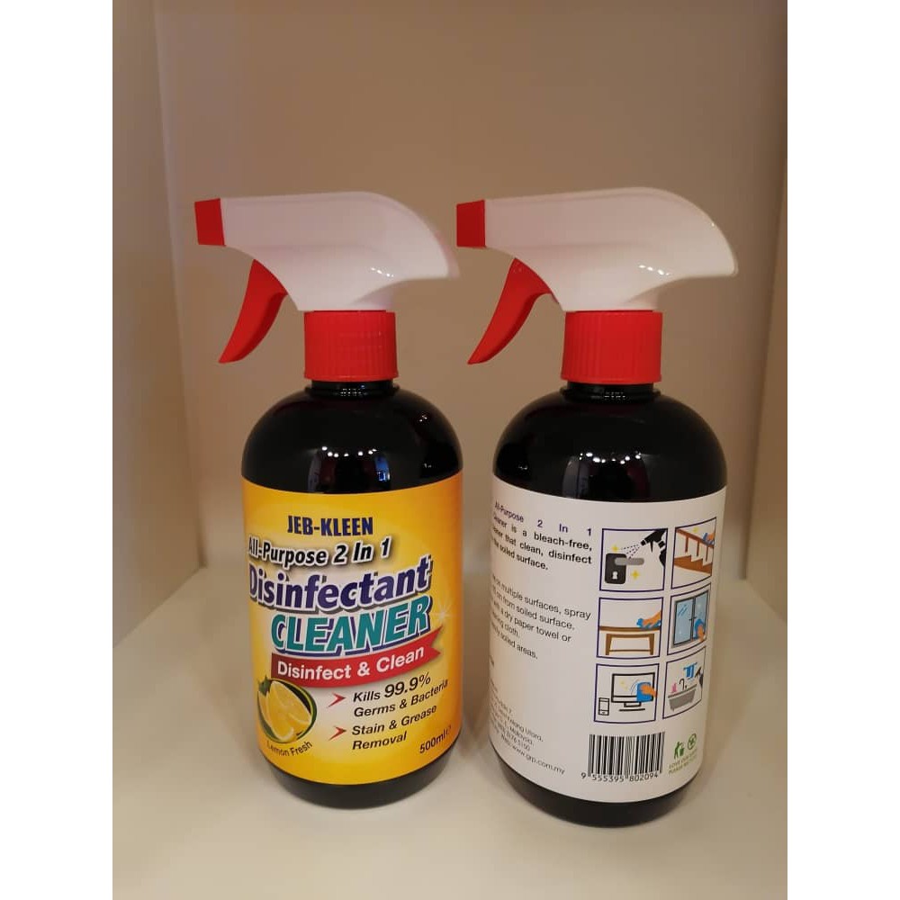 JEB-KLEEN All Purpose 2in1 Disinfectant Cleaner - Disinfect & Clean ...