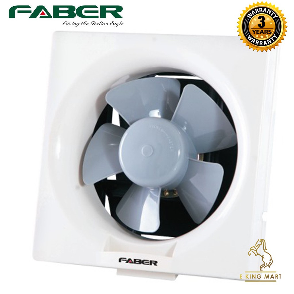 Faber 12" Inch Exhaust Ventilation Fan FV ASPIRA W 12 / FV 12 With 3 ...