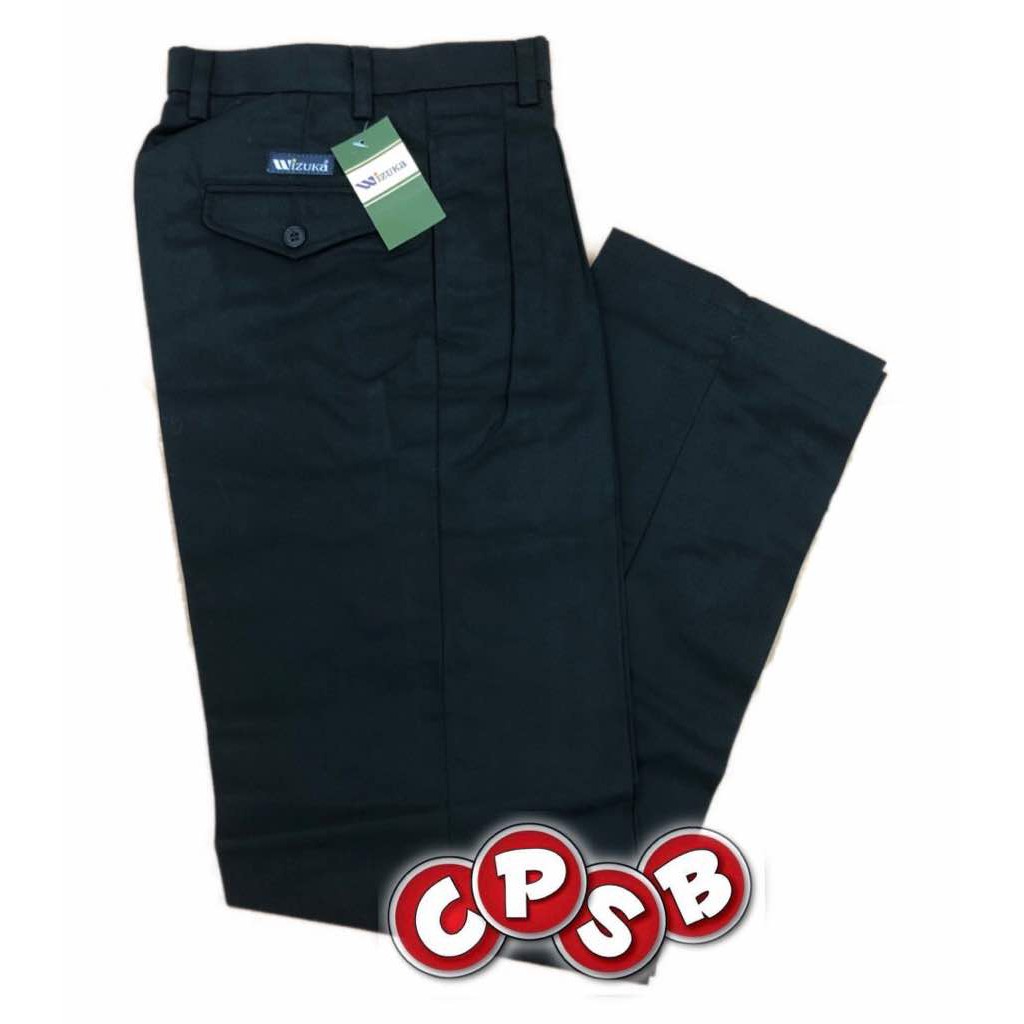 Seluar Hitam Panjang Dewasa Wizuka | Shopee Malaysia