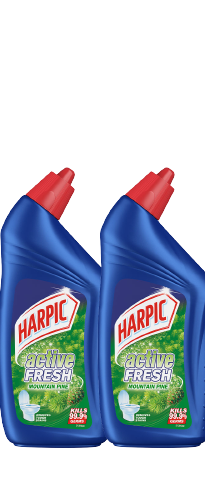 Harpic active fresh Mountain Pine 2x500ml (value Pack) | Shopee Malaysia