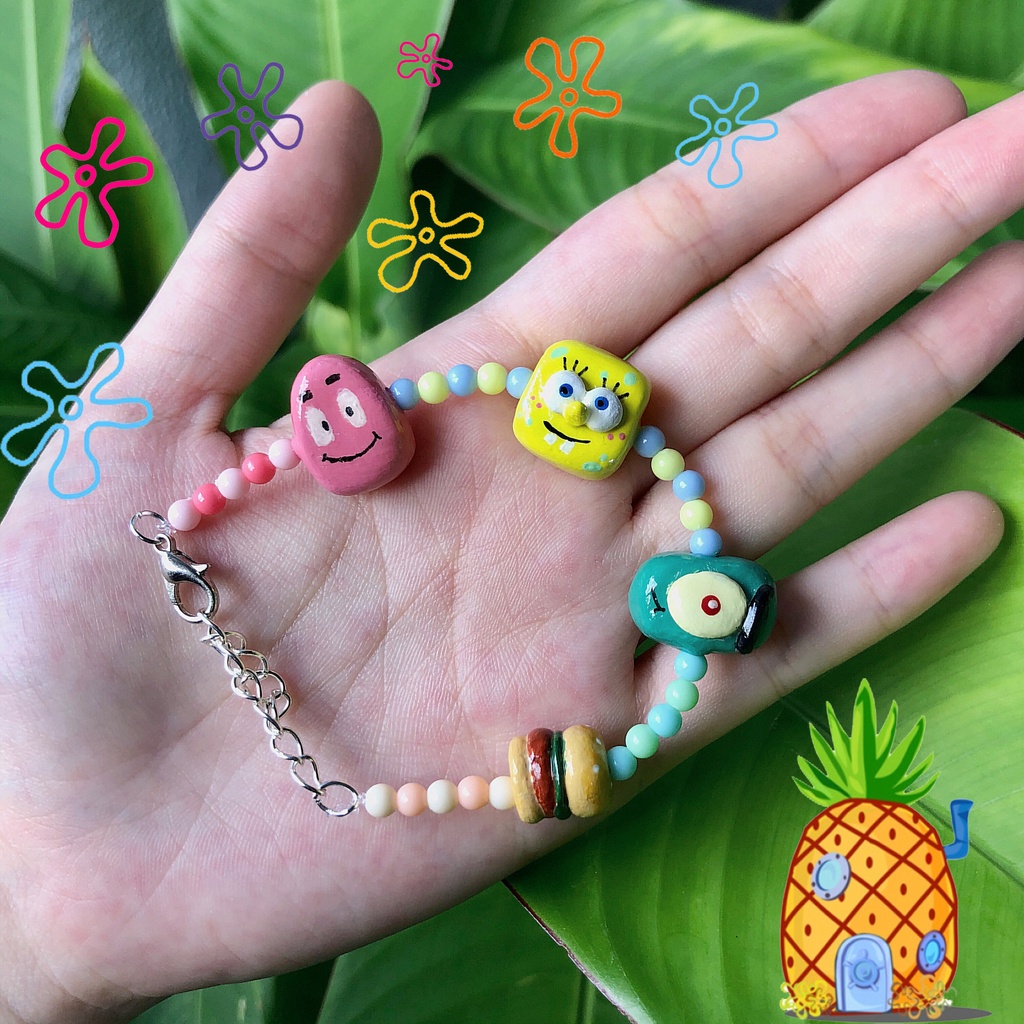 Spongebob squarepants bracelet | Shopee Malaysia
