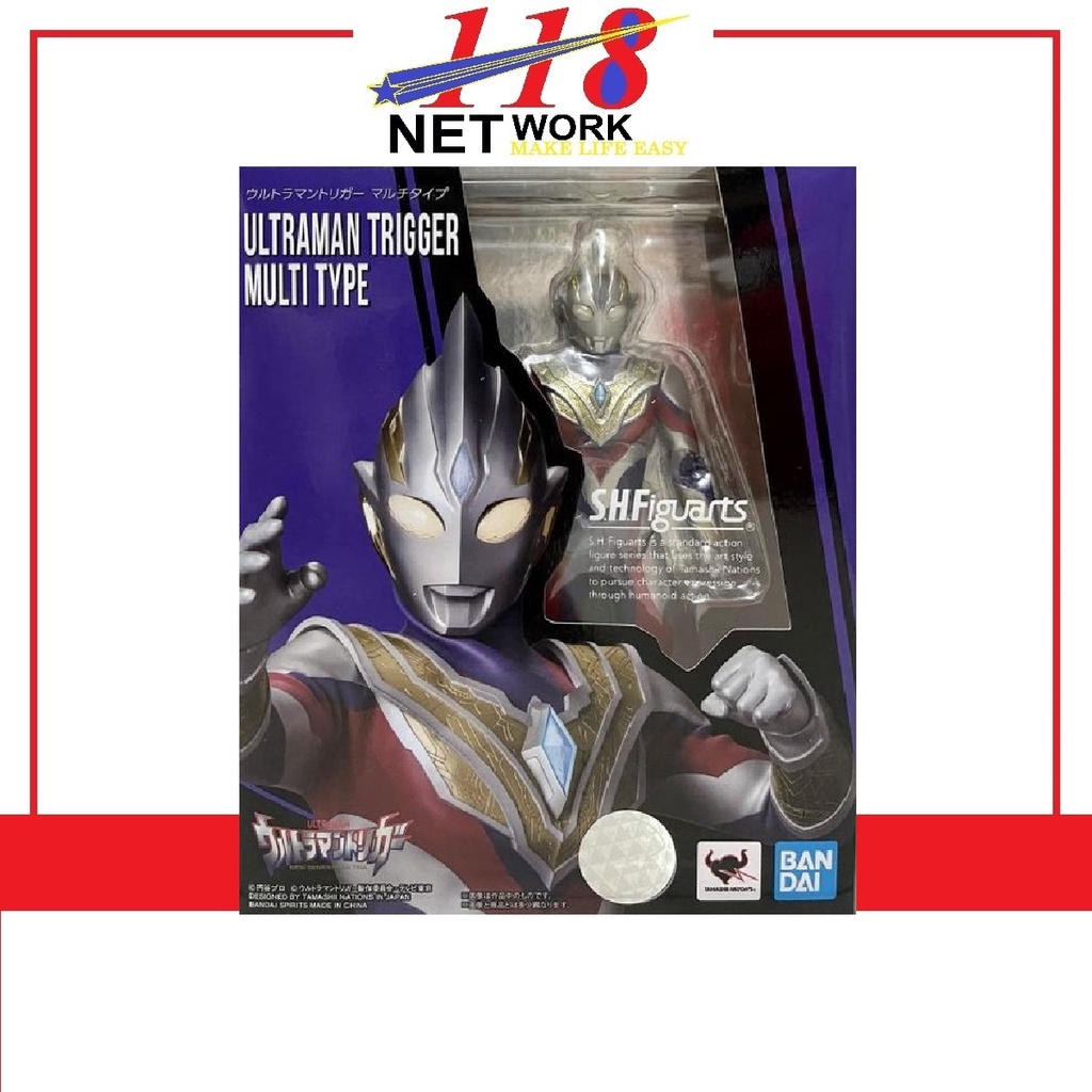 BANDAI S.H.Figuarts Shf Ultraman Trigger Multi Type | Shopee Malaysia