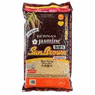 2KG Jasmine sun brown 2KG CAP RAMBUTAN NATURAL BROWN RICE 2KG | Shopee ...