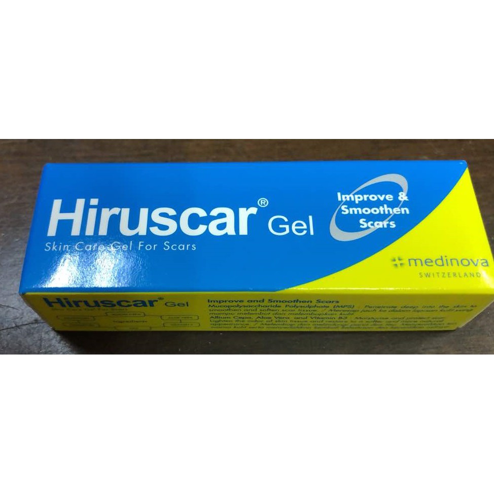 Hiruscar Gel 5g ( reduce scar visibility) | Shopee Malaysia