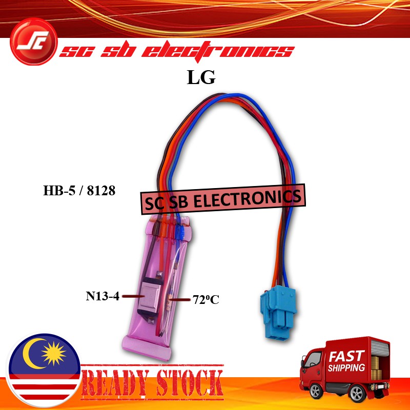 Lg refrigerator defrost sensor / refrigerator fuse hb-5 / 8128 | BeeCost
