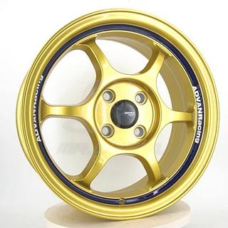 [Package Set] New Sport Rim ADVAN RACING RG1 15x6.5 4x100 15 inch 4x100 with New Tyre Mr Wheel ...