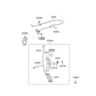 KIA / HYUNDAI SILICONE BRAKE SWITCH BUSH / STOPPER FOR FORTE,OPTIMA ...