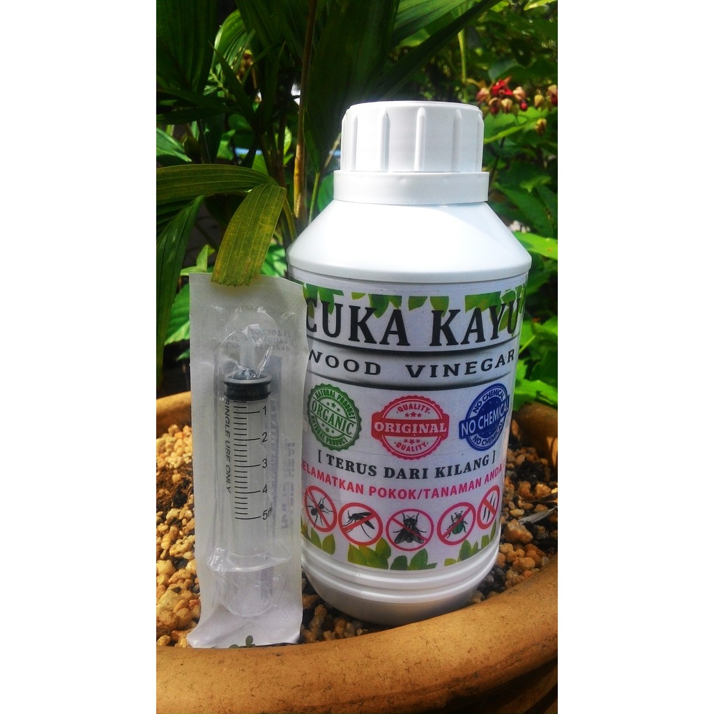 Cuka Kayu ASLI / Wood Vinegar Original 100% Terus Dari Kilang | Shopee ...