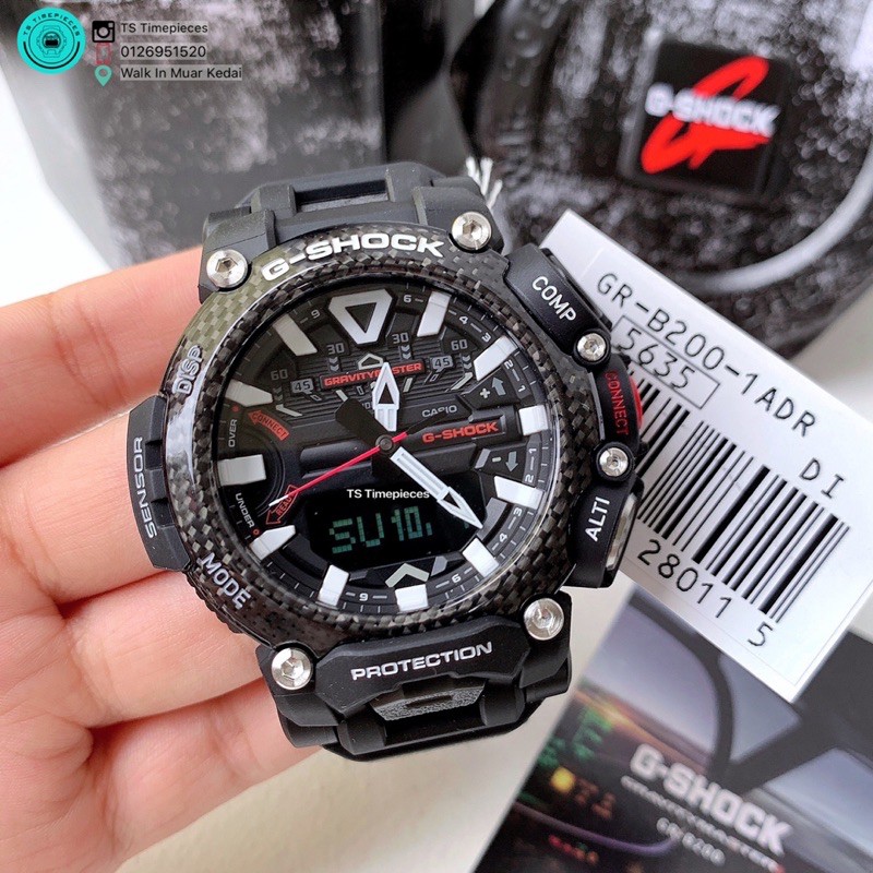 G SHOCK Gravitymaster GR-B200-1A / GR-B200-1 / GR-B200 | Shopee Malaysia
