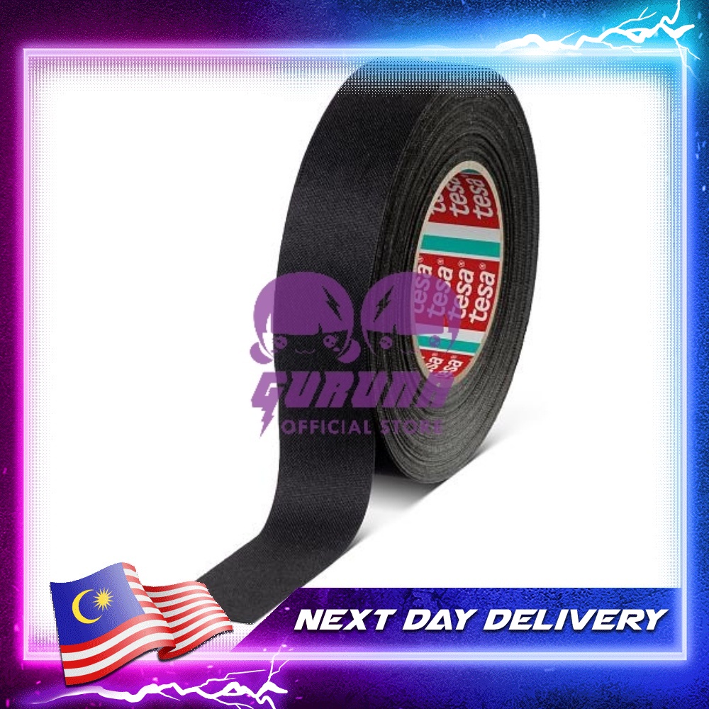 THICK Tesa Germany Adhesive Cloth Fabric Tape Electrical Cable Wiring ...
