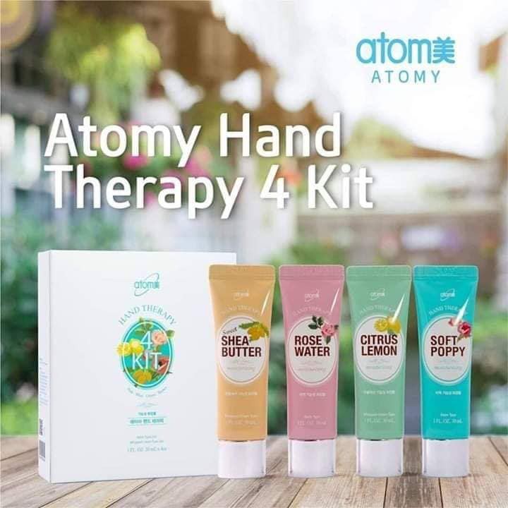 ATOMY Hand Therapy Pink (ROSE WATER) /Blue (SOFT BLOOOM)/Green (CITRUS ...