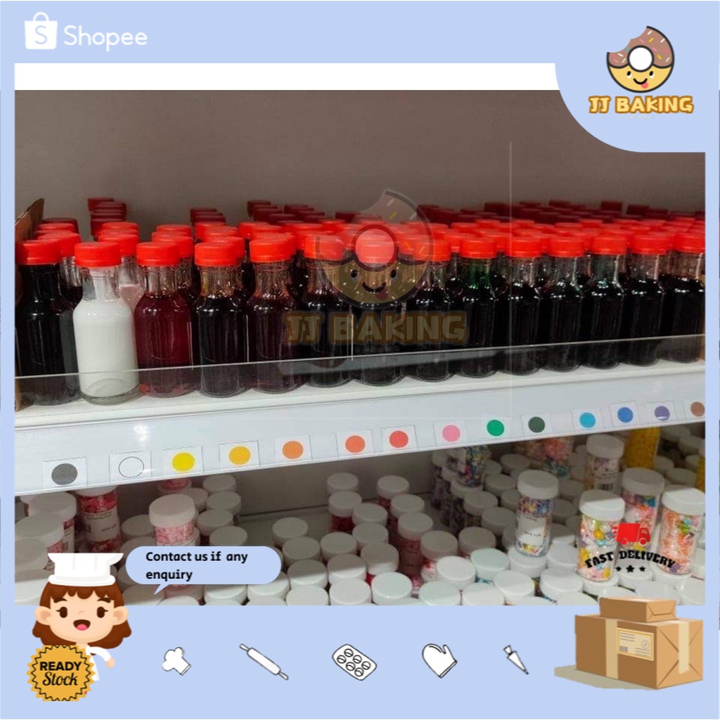[HALAL] 25gm OIL BASE FOOD COLOURING COLORING PEWARNA MAKANAN 食品色素 ...